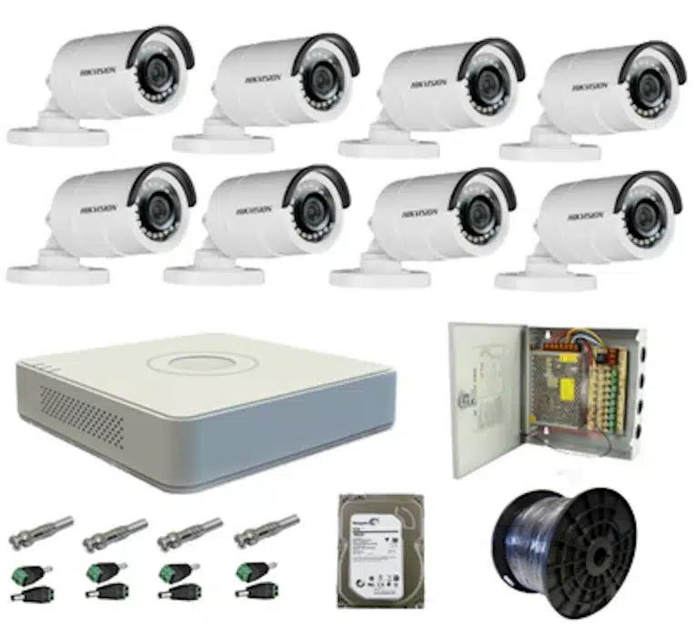 Best Hikvision 1080P 8CH DIY Camera Kit