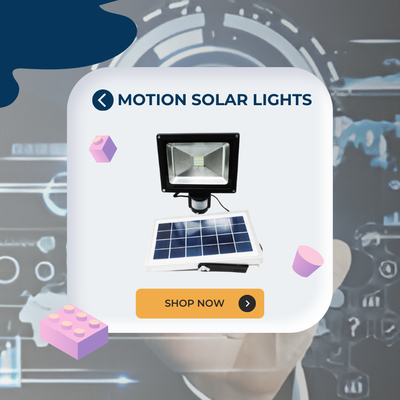 Motion Solar lights - My Kleine Winkel